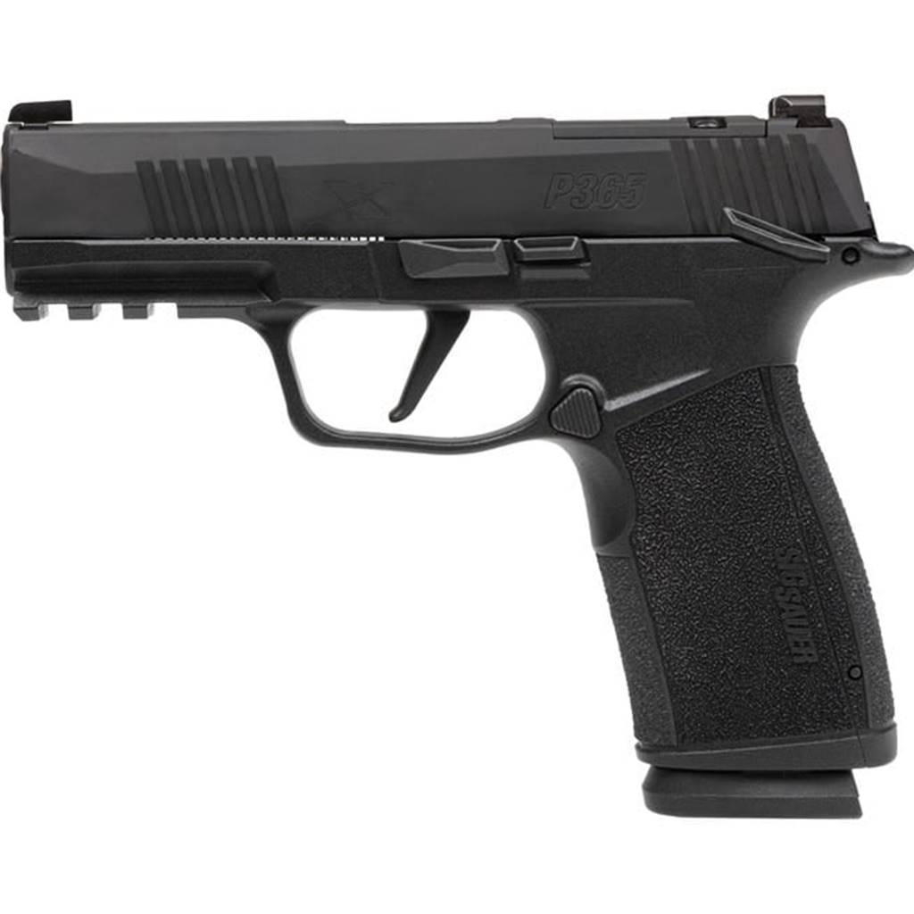 Sig Sauer P365-X Macro 9mm Black Optic Cut Frame Safety 3.7 Barrel 17 ...