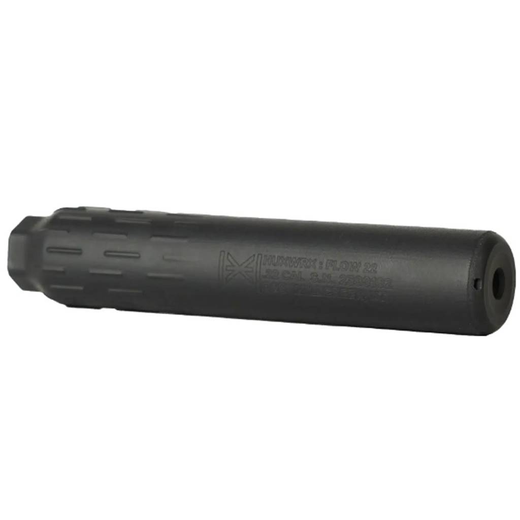 HUXWRX Flow 22 Ti 22 Caliber Suppressor Black - 3076