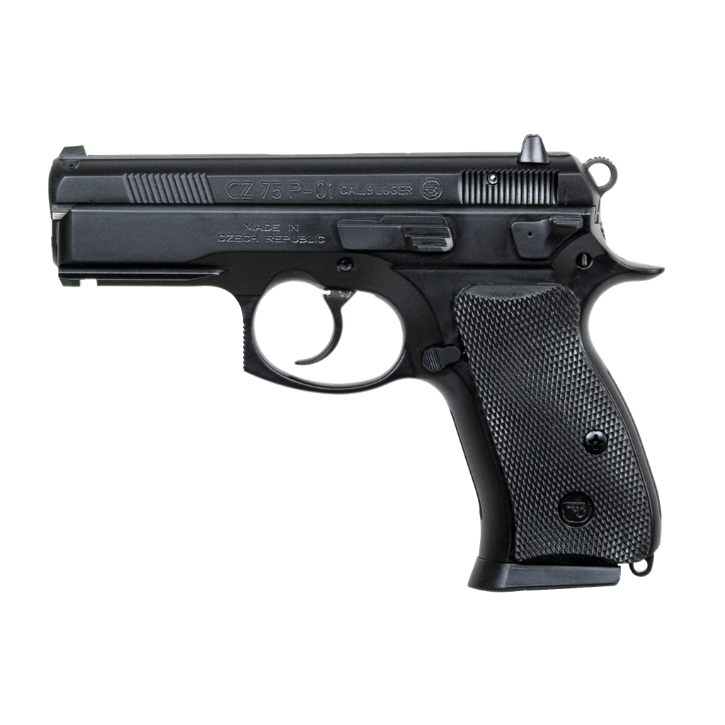CZ P-01 Compact 9mm Decocker Black 3.75 Barrel 15 Round - 91199