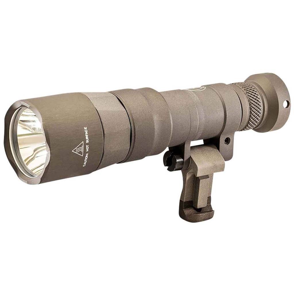 Surefire Scout Light Pro 550 Lumen Rifle Rail Mount Dual Fuel FDE Push ...